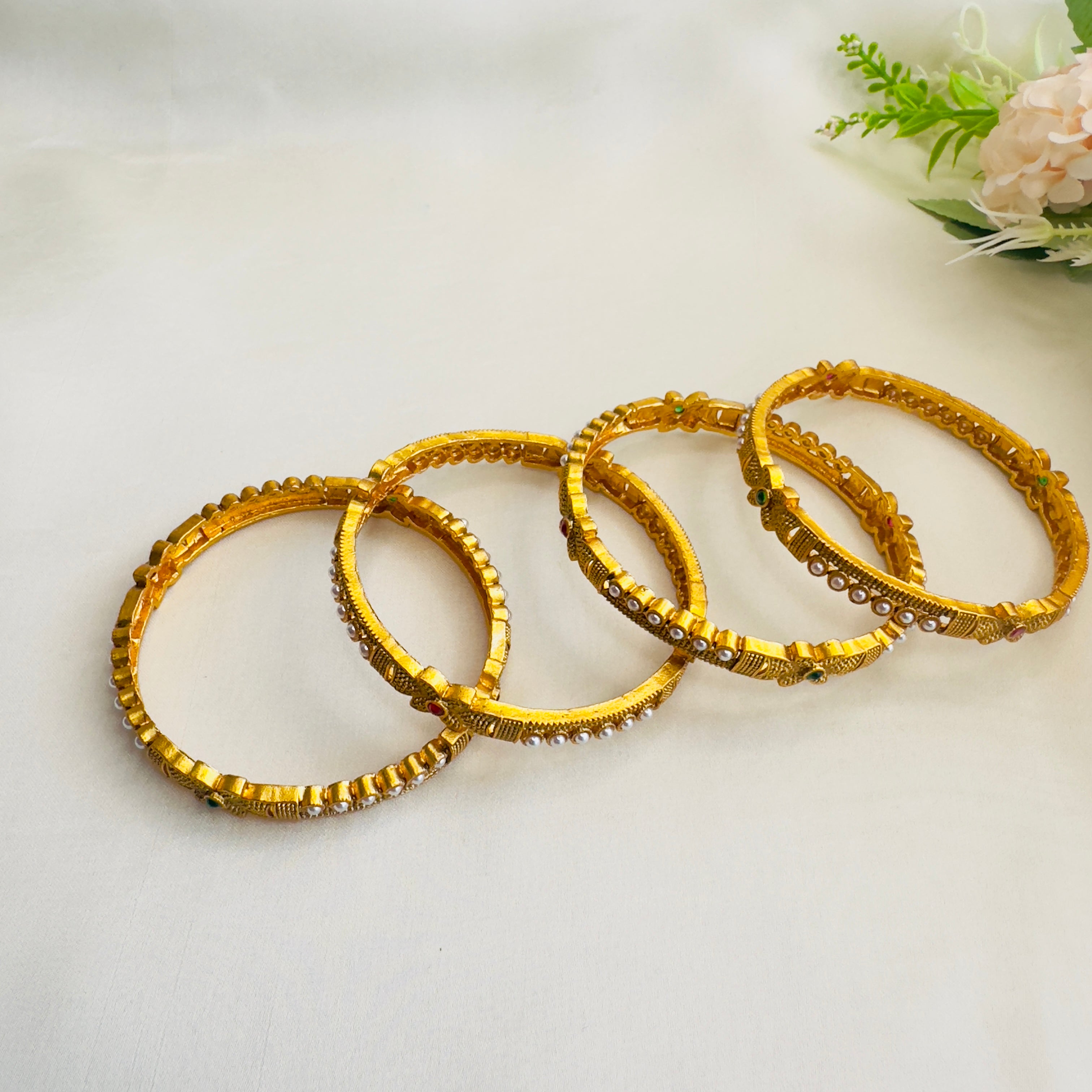 Four Bangles Set – Stridhan